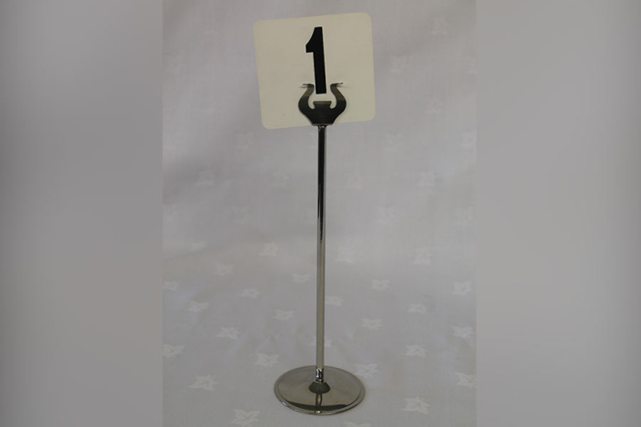 Table Number Stand | Crockery & catering equipment for hire